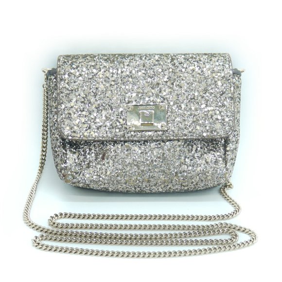 Jimmy Choo | Bags | Jimmy Choo Jimmy Choo Chain Shoulder Bag Sequin ...